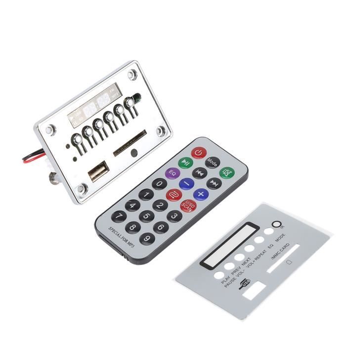 Module MP3 - VBESTLIFE - Radio FM - USB - Double canal - Affichage LED ...