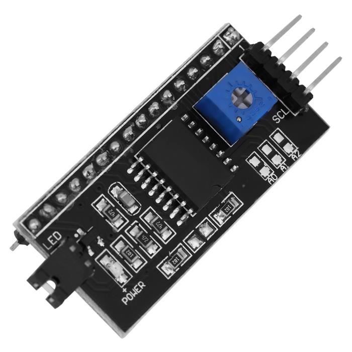 Interface IIC/I2C Carte adaptateur LCD1602 Module de convertisseur LCD ... Interface IIC/I2C Carte adaptateur LCD1602 Module de convertisseur LCD ...