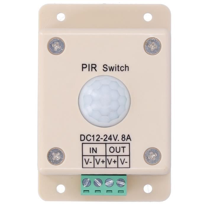 VBESTLIFE Human Body Sensor, Automatic Sensing LED Sensor Controller ...