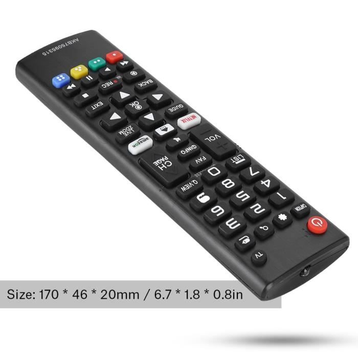 Télécommande Universelle Total Control TV LG AKB75095315 YS002 ...