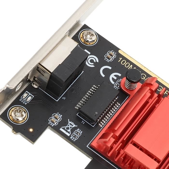 Carte réseau Ethernet PCI Express Carte D'interface Réseau Ethernet PCI ...