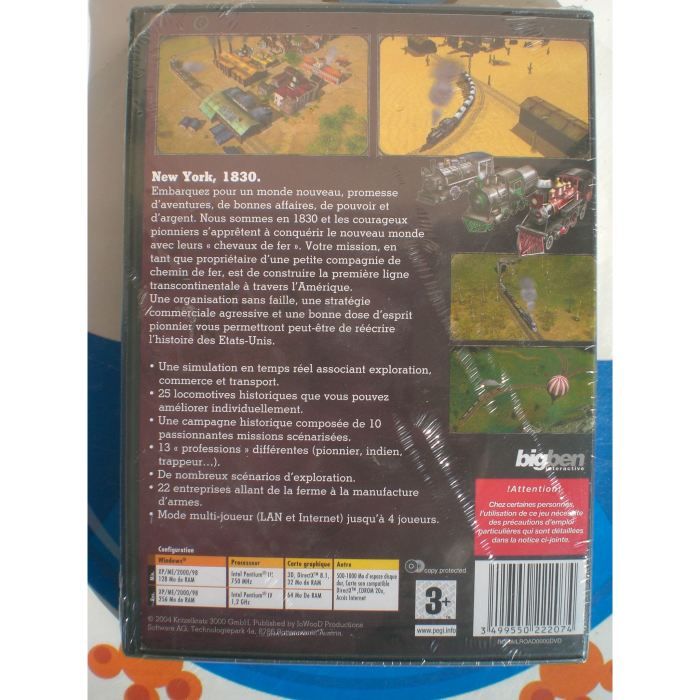 Railroad pioneer - Jeu PC Simulation - Stratégie - PC - Standard ...