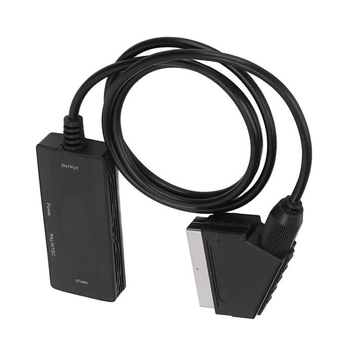 Câble convertisseur SCART, adaptateur AV universel 720P-1080P Stable ...
