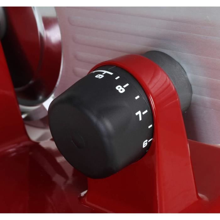 Trancheuse - RGV - LUXOR 20 RED - 110 Watts - Epaisseur de tranchage 0 ...