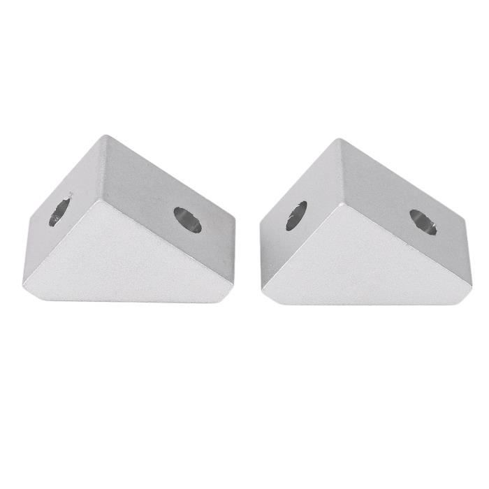 Tbest Angle Corner Connector, Right Angles Corners Brackets Countersunk ...