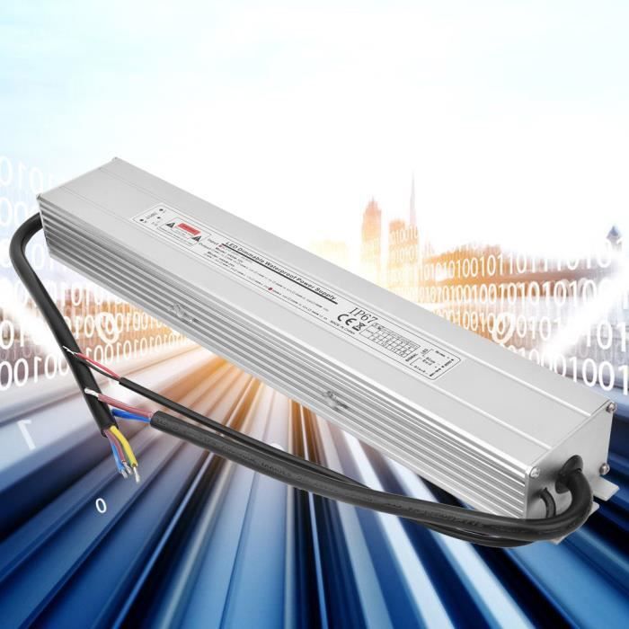 Alimentation à intensité variable, LED stable étanche IP67 Entrée AC170 ...