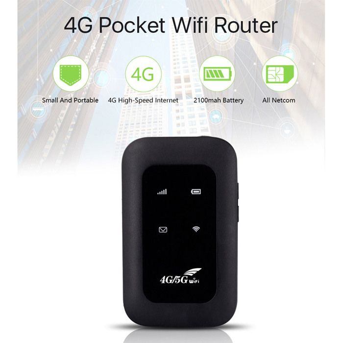 Routeur WiFi 4G portable avec écran LCD partage connexion multi ...