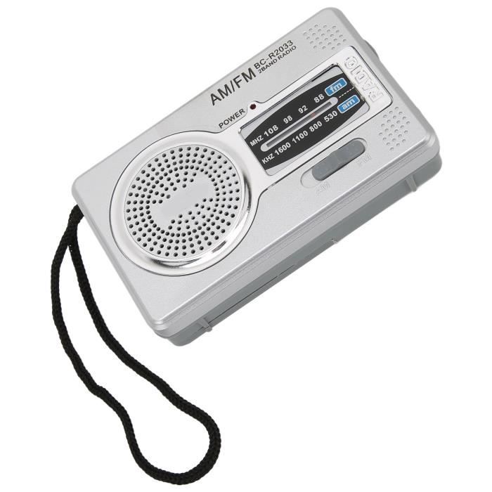 Radio à transistor AM FM AM FM Transistor Radio DSP Puce Portable Poche ...