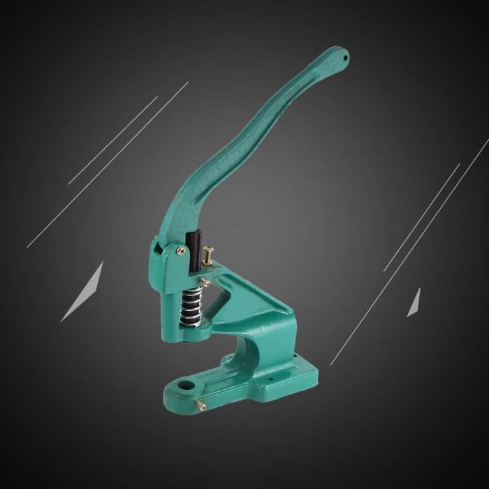 Cikonielf Machine à riveter Appuyez sur Punch Machine 3 Die Oeillet ...