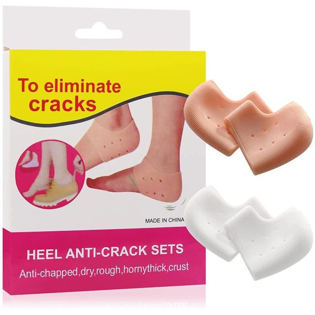 Coussinets Pour Talon Gel, Protège Talons en Gel, Protecteur de talon ...