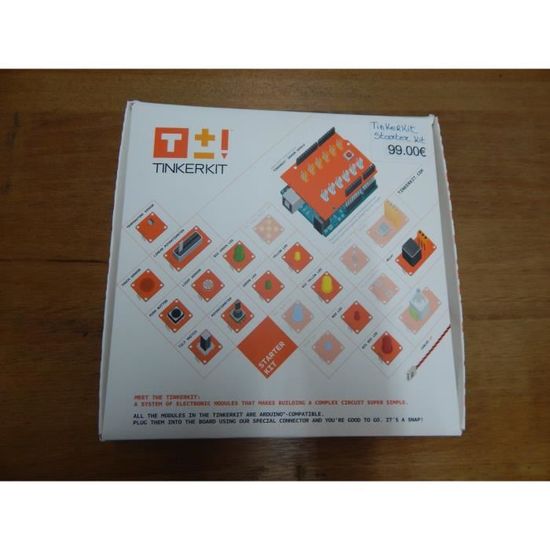 Tinkerkit starter kit - Cdiscount Bricolage