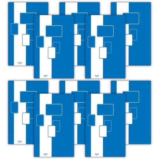 Bloc-notes format A4 quadrillé 50 feuilles Budget, lot de 10 400116671 ...