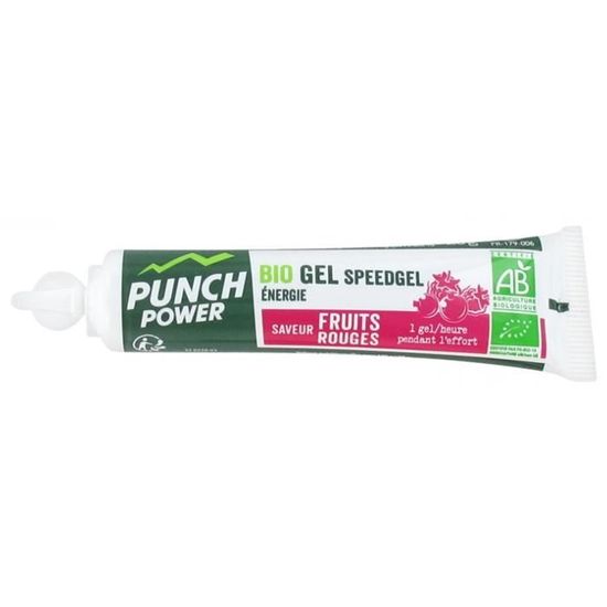 48903 Punch Power Speedgel Bio 25 g (Saveur : Fruits Rouges ...