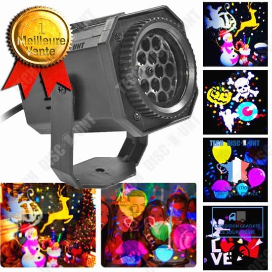 Projecteur lumineux - TD® - Flocon de neige - LED - 8W - Extérieur ...