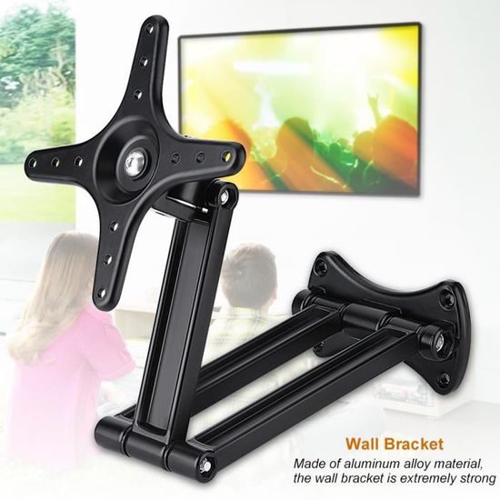 TMISHION support TV pivotant Support mural support de support pivotant ...