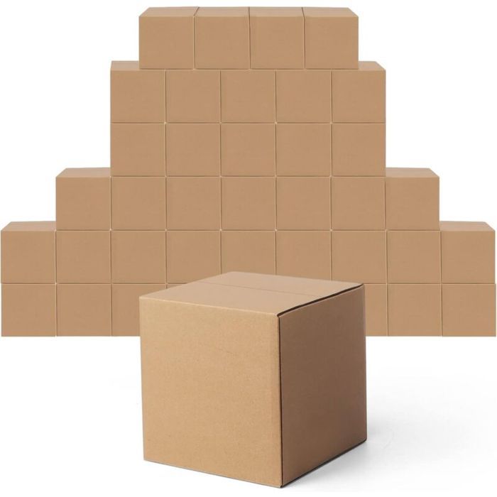 Carton Emballage Colis 15.3X15.3X15.3cm cm, Lot de 40 Boites Carton d ...