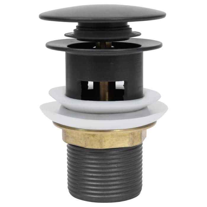 Drain a poussoir avec debordement bouchon de vidange drain d evier ...