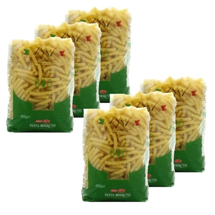 Pasta Berruto - 1881 - Lot 6x Pâtes italiennes Maccaroni BIO - 1881 ...