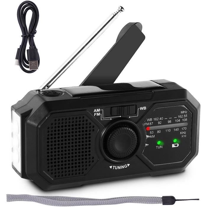 Radio À Manivelle | Radio De Production D'Énergie À Manivelle À Charge ...