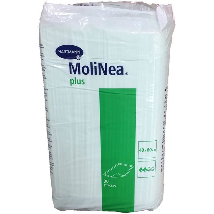 Alèse jetable Hartmann Molinea 60 x 40 cm Lot de 2 Paquets de 30 alèses ...