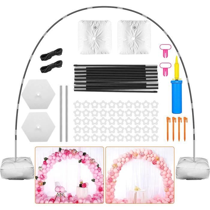 Kit D'Arche De Ballon Réutilisable, Ensemble De Support D'Arche De ...