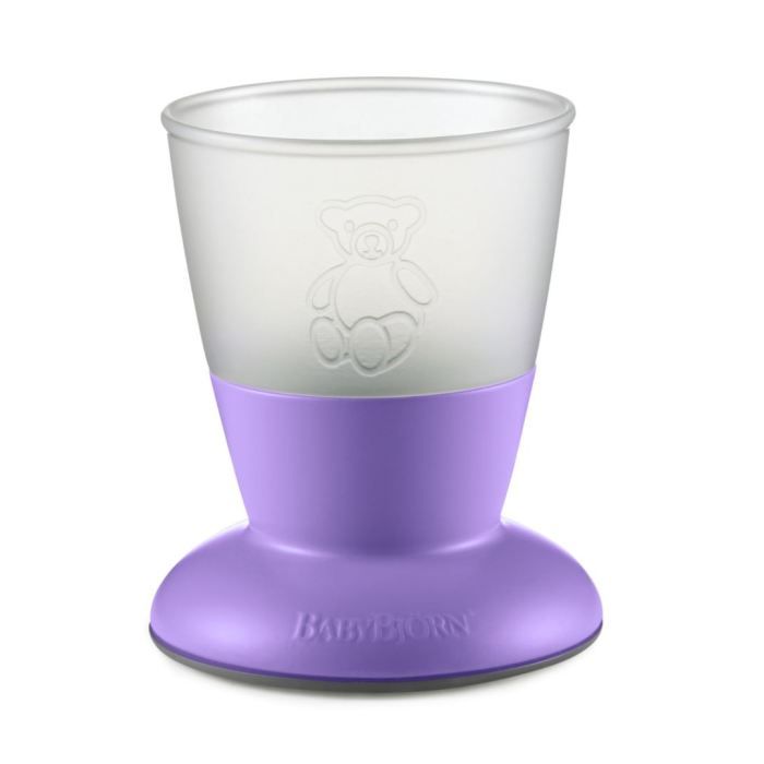 BABYBJÖRN Lot de 2 Verres Bébé Rose / Mauve - Cdiscount Puériculture ...