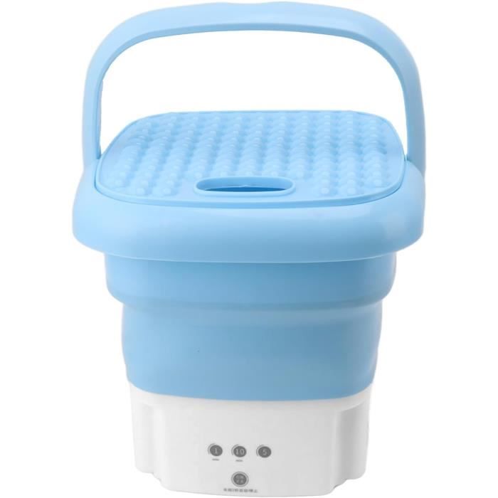 Machine À Laver Portable, Mini Machine À Laver Pliable Avec Essoreuse ...