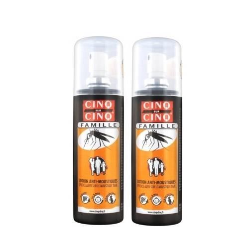 Cinq sur Cinq spray famille lot de 2 x 100ml - Cdiscount Santé - Mieux ...