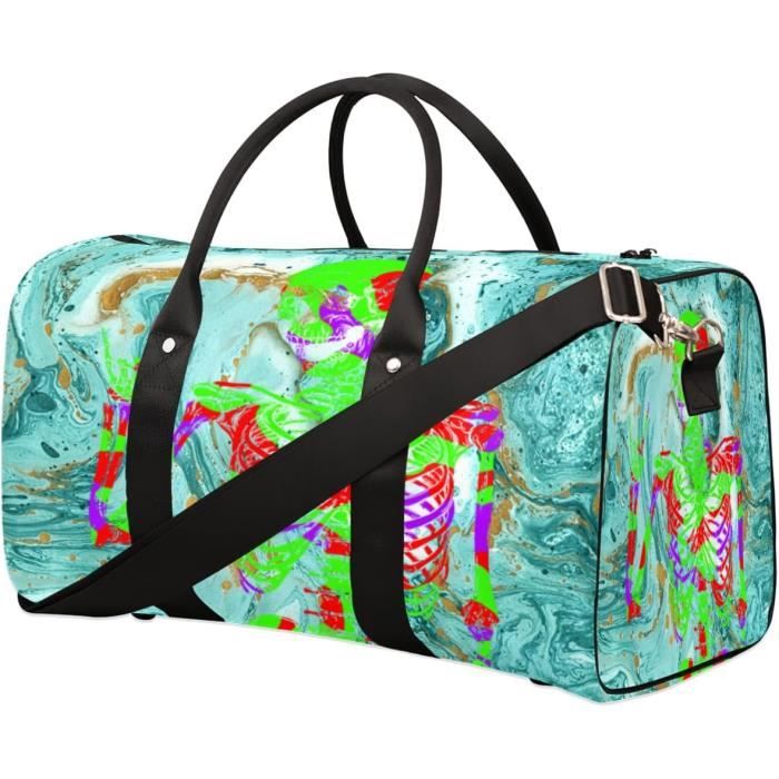 Art Color Sac De Voyage En Marbre Pour Femmes, Hommes, Filles, Garçons ...