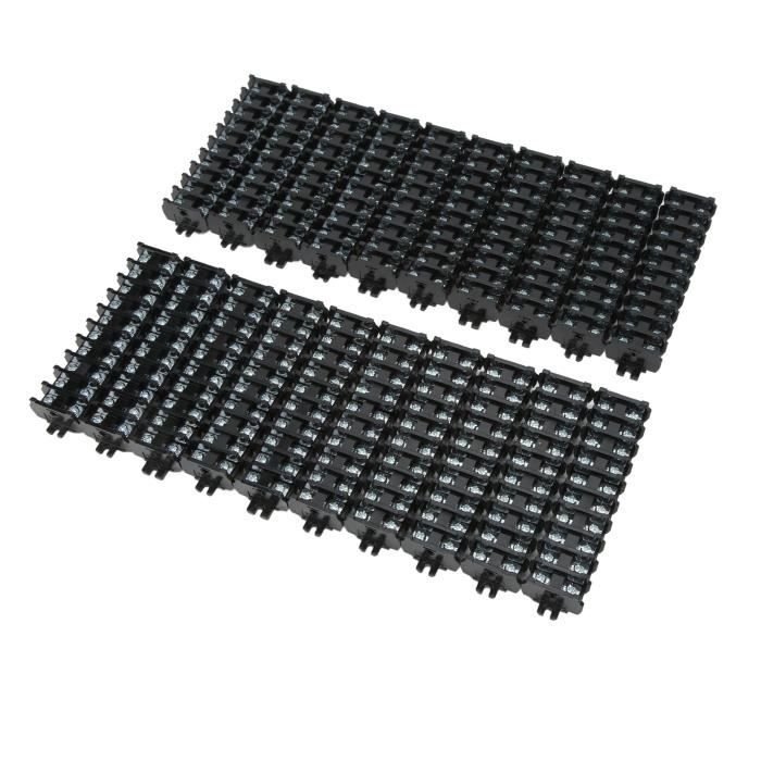 Fafeicy Borne à vis Bornier à vis TBC-30 30A 600V Bornier à vis haute ...