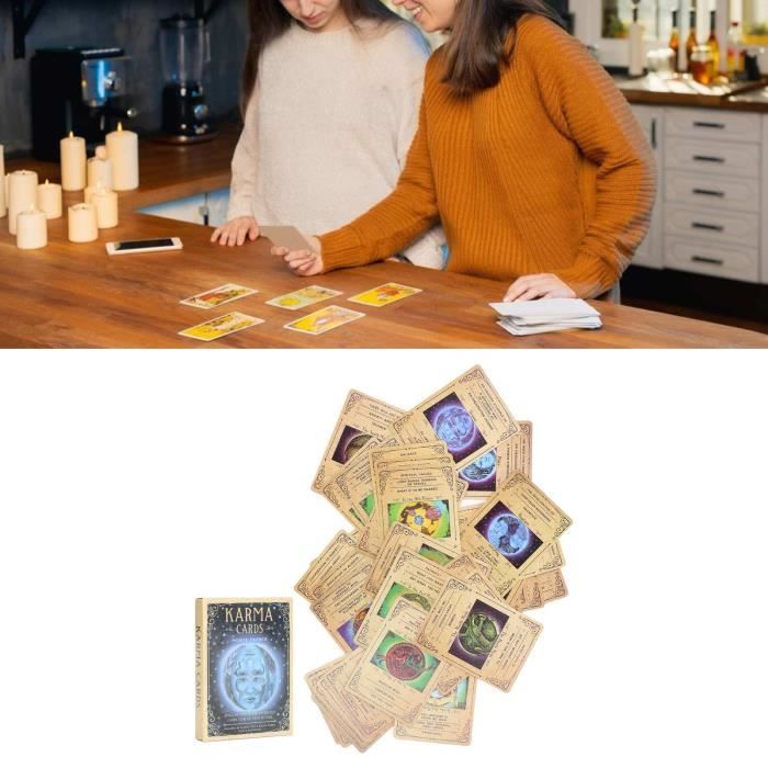Fafeicy Karma Oracle Cards Karma Oracle Cards Tarot de divination du ...