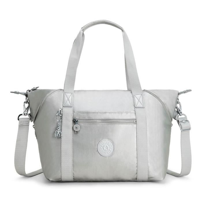 Kipling Basic Plus Eyes Wide Open Art Tote Bright Metallic [196253 ...