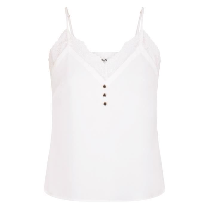 Top Morgan blanc Blanc - Cdiscount Prêt-à-Porter