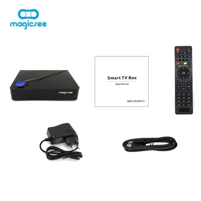 Magicsee C300 PRO Amlogic S912 Octa Core TV Box 2 + 16GB DVB-S2 DVB-T2 ...