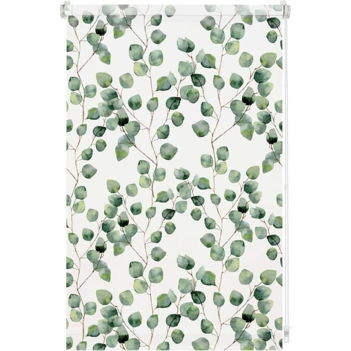 GARDINIA Enrouleur Digiprint Isabella, Fixation par serrage, Store à lère du jour avec ...