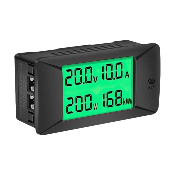 Voltmetre Amperemetre Wattmetre Numérique, Pzem-025 Compteur Électrique ...
