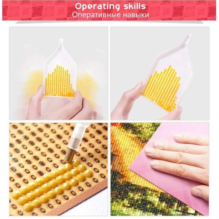 VBu-10 5D Diy Diamant Peinture Betty Boop Point De Croix Kits Pleine Cristal Mosaïque Diamant ...