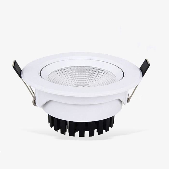 Led Lampe À Panneaux Plat Encastré Downlight Ultra Slim Round Halles De Plafond Intégrés ...