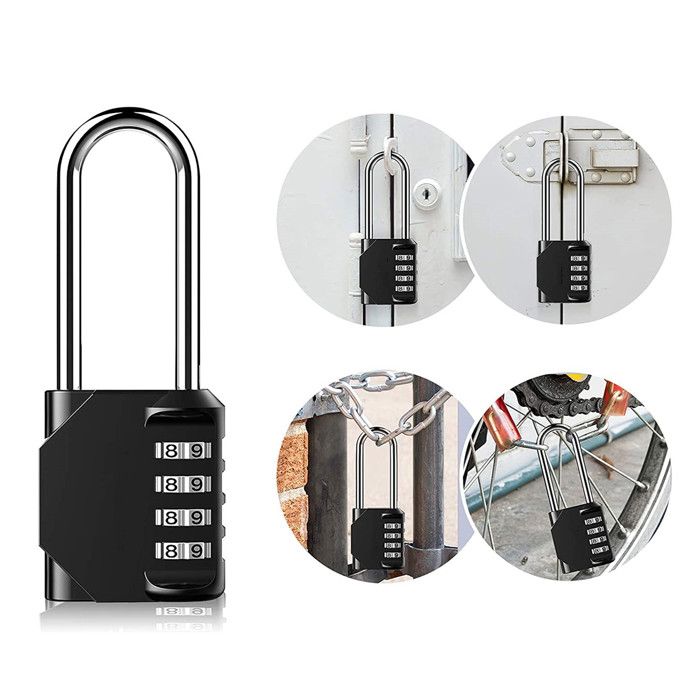INF Cadenas long à 4 chiffres Noir - Cdiscount Bricolage