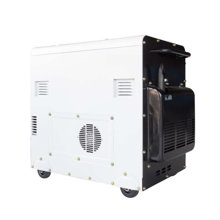 Groupe électrogène diesel monophasé 6300W ITC Power DG8000SE-LRS - Cdiscount Bricolage