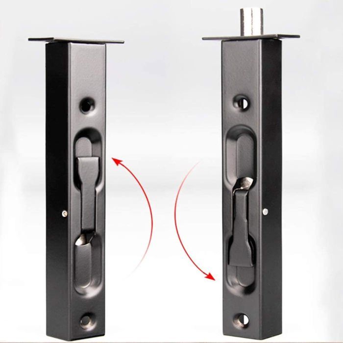 Loquet caché de porte en acier inoxydable - FEBEST - 15,2 cm - Acier ...