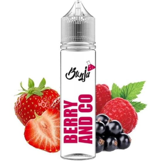 E-liquide Bunja - Berry and Co - 0mg de nicotine - 50ml.[Z687] - Cdiscount Au quotidien