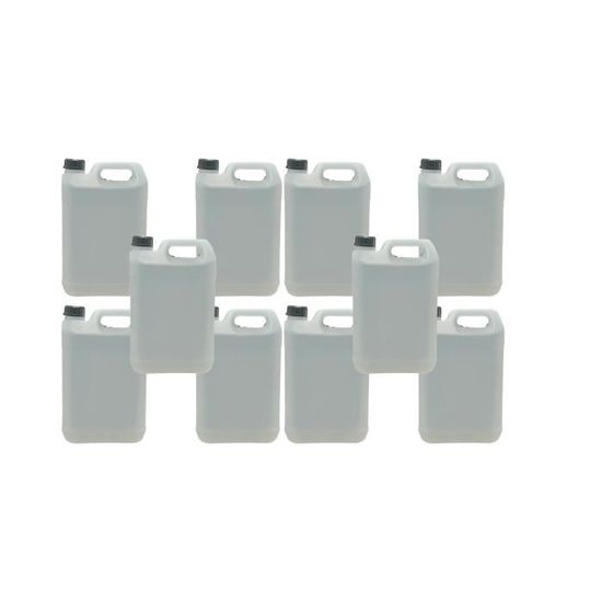 Bidons en PEHD Naturel - 10 Bidons de 5 Litres - Blanc - Cdiscount Jardin