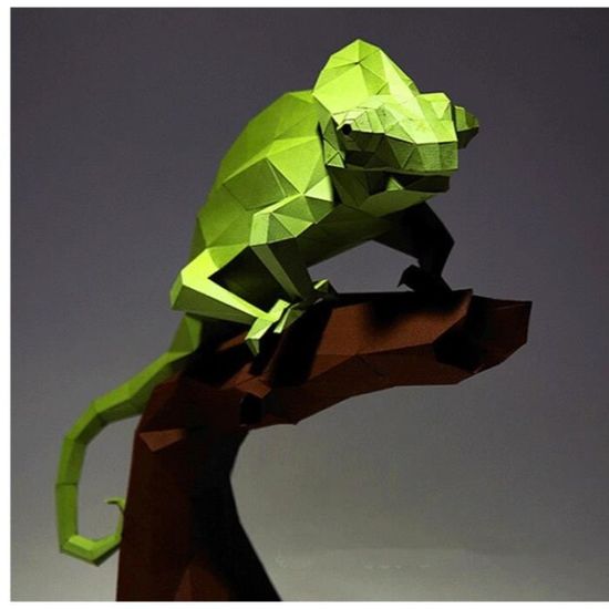 CRAZE 3D Papercraft Papier Puzzel Cabrite Modelismo Halloween DIY ...