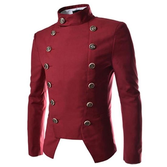 Veste Hommes Doubles Costume Veste à Homme rouge rouge - Cdiscount Prêt ...