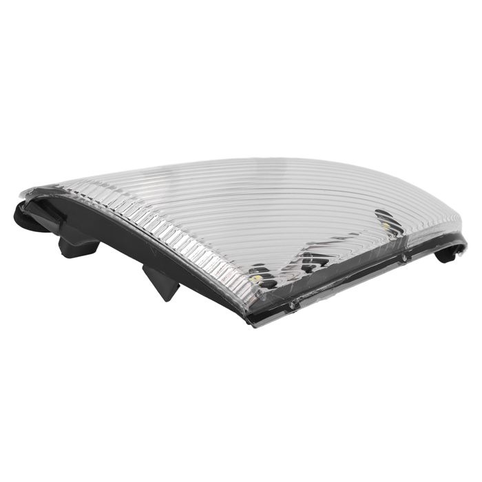 SALALIS Miroir latéral Turn Signal Light Miroir latéral gauche blanc ...