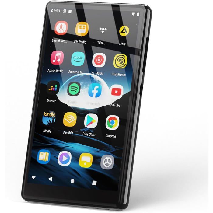 Lecteur MP3 Android avec Bluetooth et Wi-Fi - SUTEO - 160 Go - Écran 5 ...