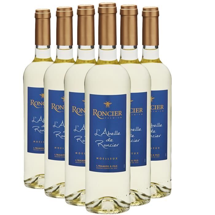 Premium Moelleux L'abeille de Roncier Blanc - Lot de 6x75cl - Roncier ...