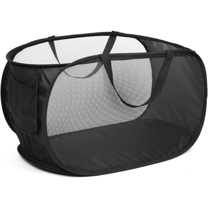 Paniers À Linge Pliables Robustes – Paniers À Linge Pop-Up Avec Poche ...
