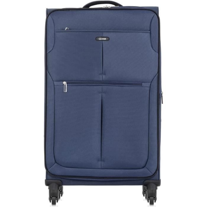 Grande Valise | Valise Souple | Matériau : Nylon | Couleur : Gris ...
